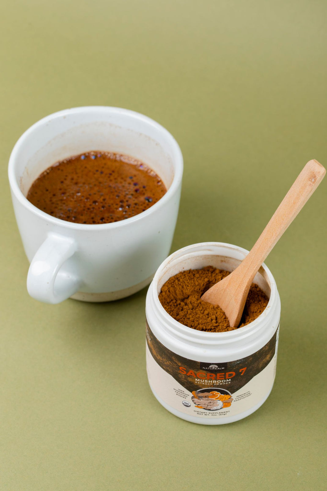 Sacred 7 Mushroom Extract Powder - Naturealm