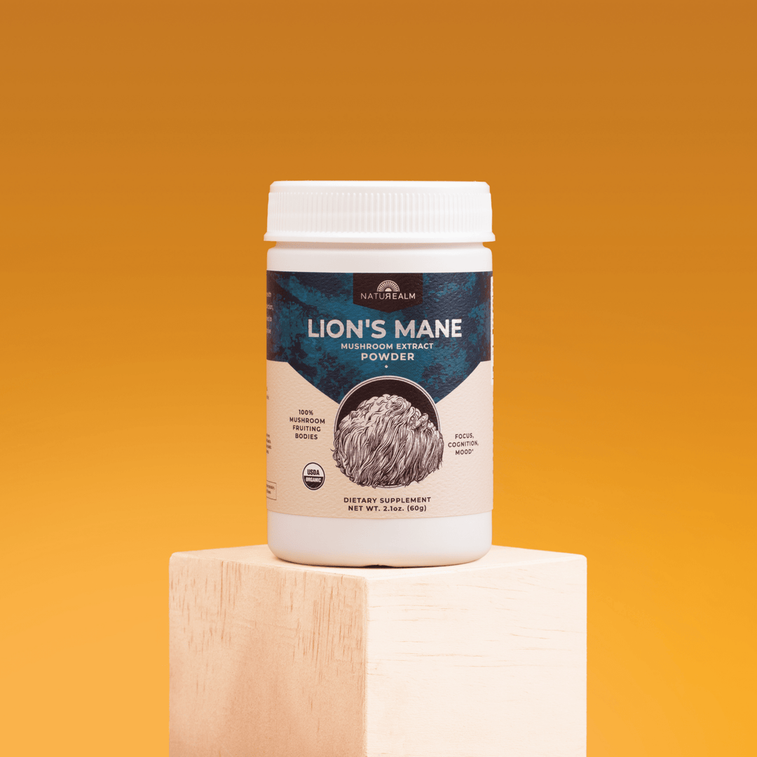 Lion's Mane Mushroom Extract Powder - Naturealm