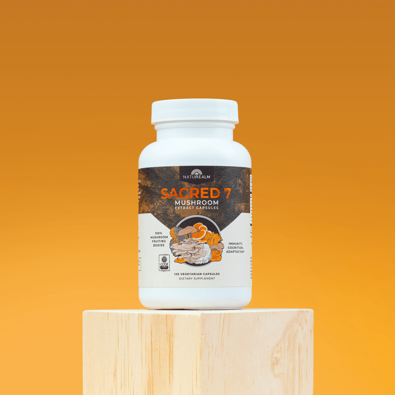 Sacred 7 Mushroom Extract Powder | 100% Fruiting Bodies | USDA Organic ...